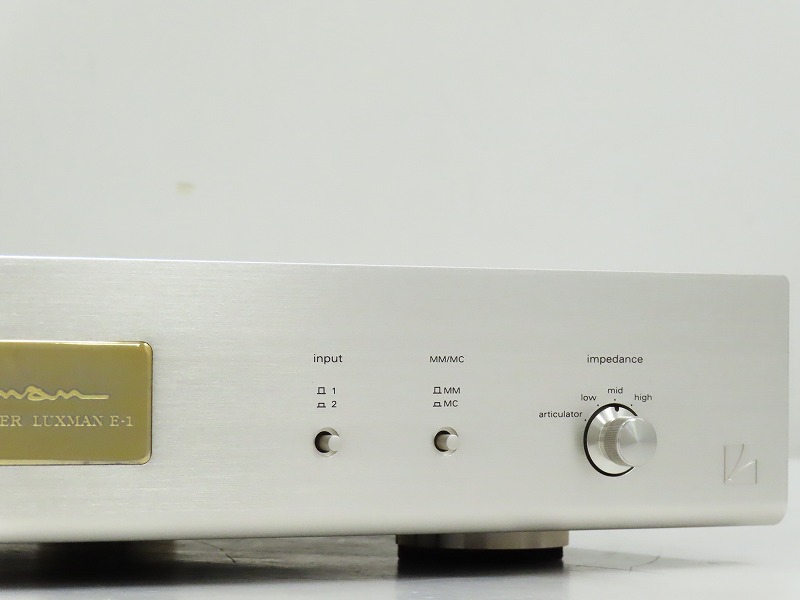 代購代標第一品牌－樂淘letao－ LUXMAN E-1 フォノイコライザーアンプ E1 ラックスマン 016765009