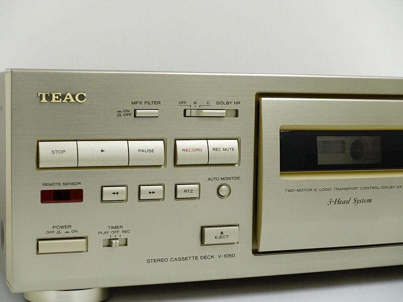 TEAC V-1050 カセットデッキ ティアック 013079008 |品牌|价格|图片_代购帮