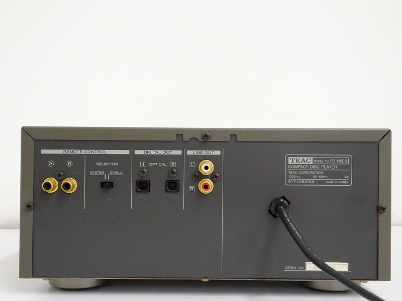 代購代標第一品牌－樂淘letao－ TEAC PD-H500 CDプレーヤー ティアック 015513005