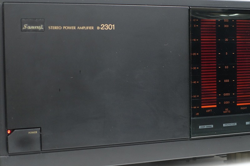 SANSUI B-2301 Vintage パワーアンプ サンスイ 014717004 |品牌|价格|图片_代购帮