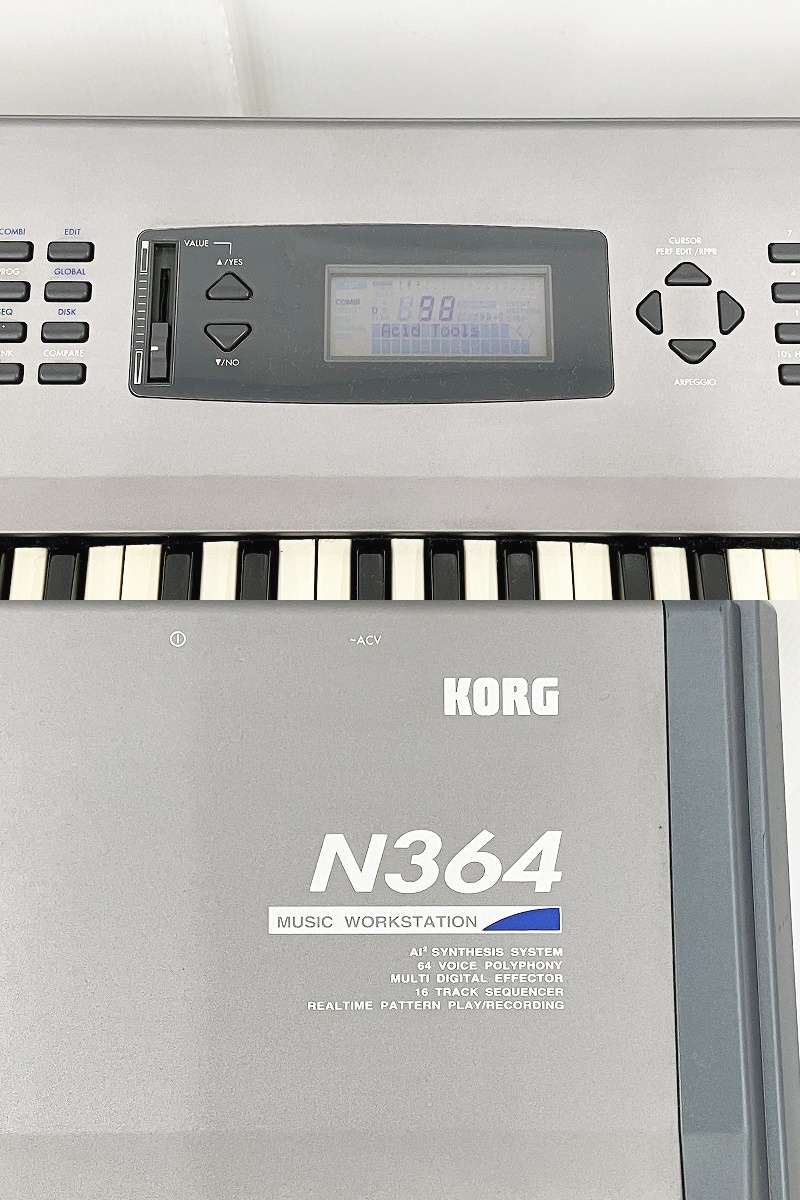 代購代標第一品牌－樂淘letao－♪♪KORG N364 シンセサイザー コルグ OnStageStands KS7590スタンド付♪♪ ...