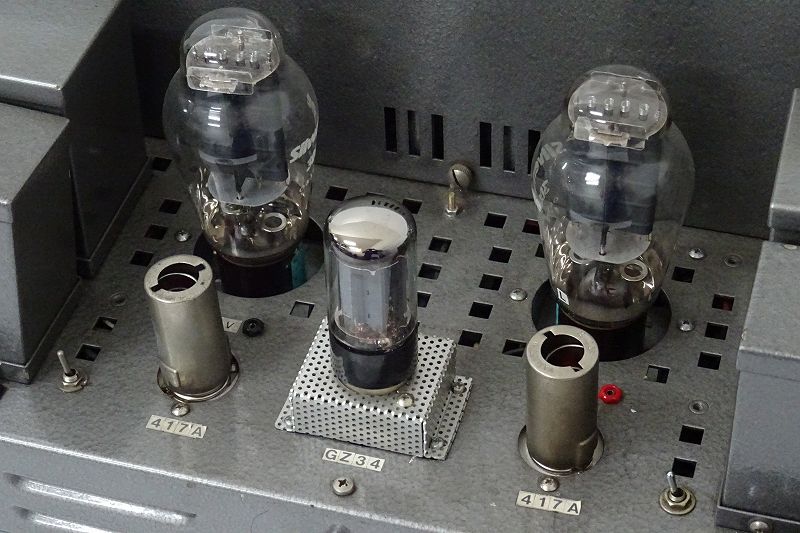 SILVERTONE/300Bシングル WESTERN ELECTRIC/417A/5842 他 真空管 自作パワーアンプ ウェスタン ...