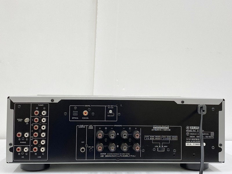 代購代標第一品牌－樂淘letao－ YAMAHA A-S301 プリメインアンプ ヤマハ 016441004