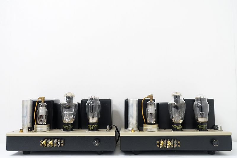 Western Electric 300B/LUX 5423A/GX100-3.6/4805 真空管モノラルパワーアンプ ペア ウエスタン ...