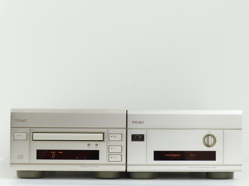 TEAC P-500/D-500 CDトランスポート/D/Aコンバータ― ティアック 014595005J |品牌|价格|图片_代购帮