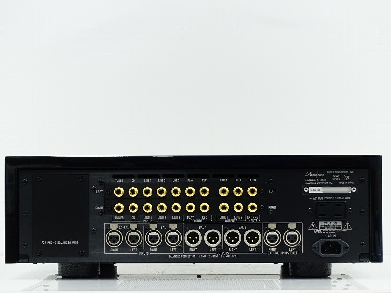 代購代標第一品牌－樂淘letao－ 【美品】Accuphase C-2820 プリアンプ アキュフェーズ 元箱付 014134006m