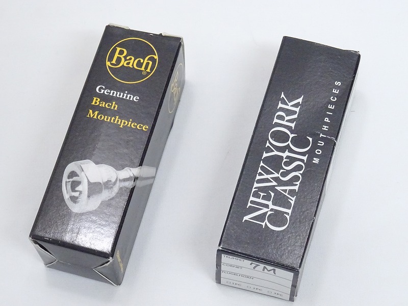 【やや傷や汚れあり】♪♪Bach 351-7C/NY Classic 7M マウスピース トランペット用 バック ニューヨーククラシック 元箱 ...