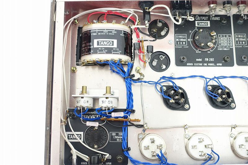 TANGO MS-105/FW-20S/MC-10-200D 真空管 パワーアンプ タンゴ 006345013J の落札情報詳細 ...