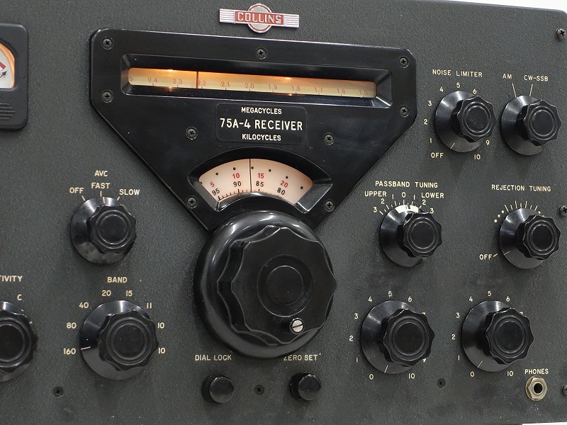 Collins 75A-4 RECEIVER 受信機 コリンズ（51S-1/75S-3C/312B-3/312E-1 同時出品中 ...