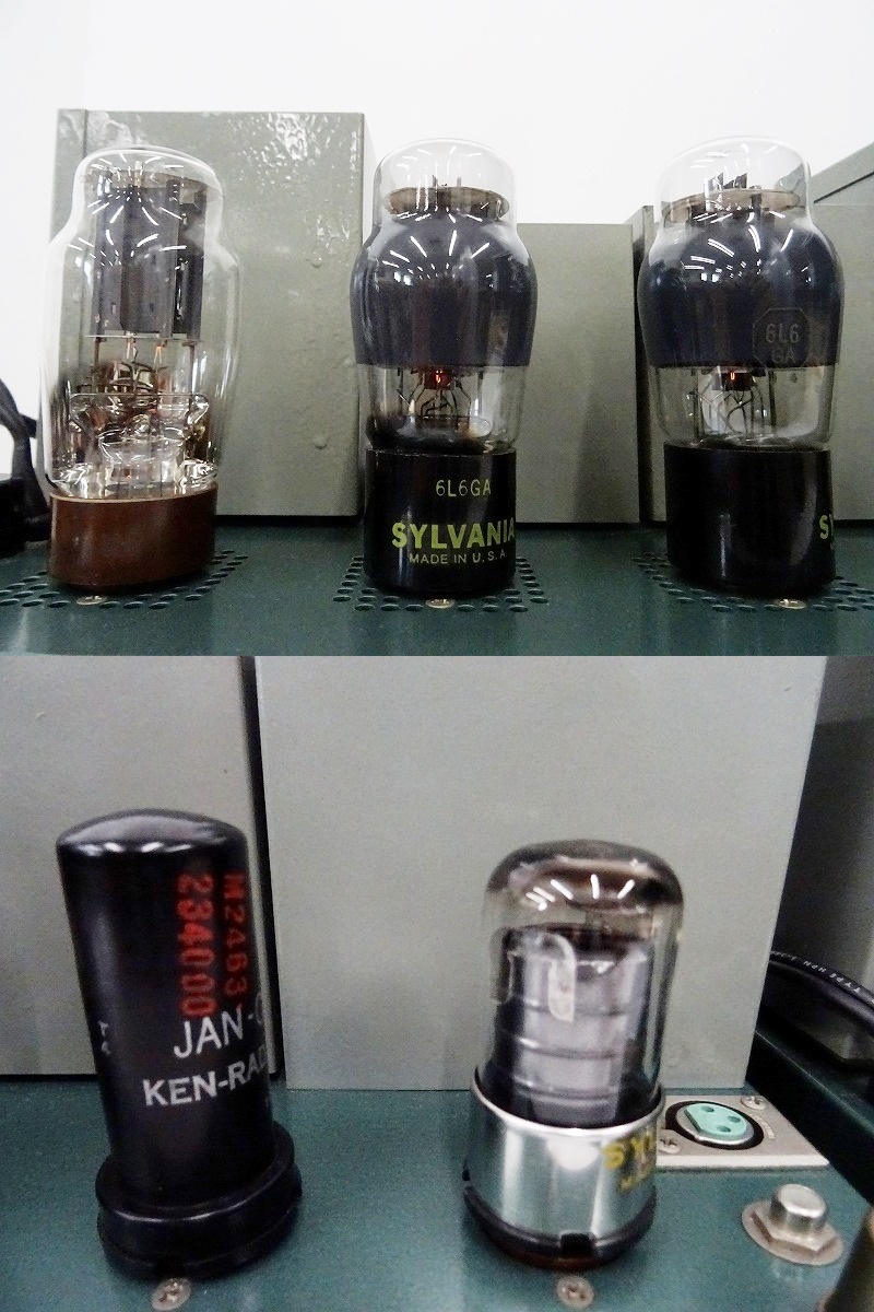 #*SHINDO LABORATORY 6L6 push pull amplifier 6L6 PP vacuum tube monaural power amplifier pair new ...