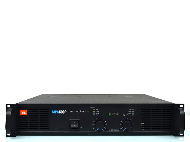 【中古】 JBL MPA600 ステレオパワーアンプ MPAシリーズ の落札情報詳細 - Yahoo!オークション落札価格検索 オークフリー